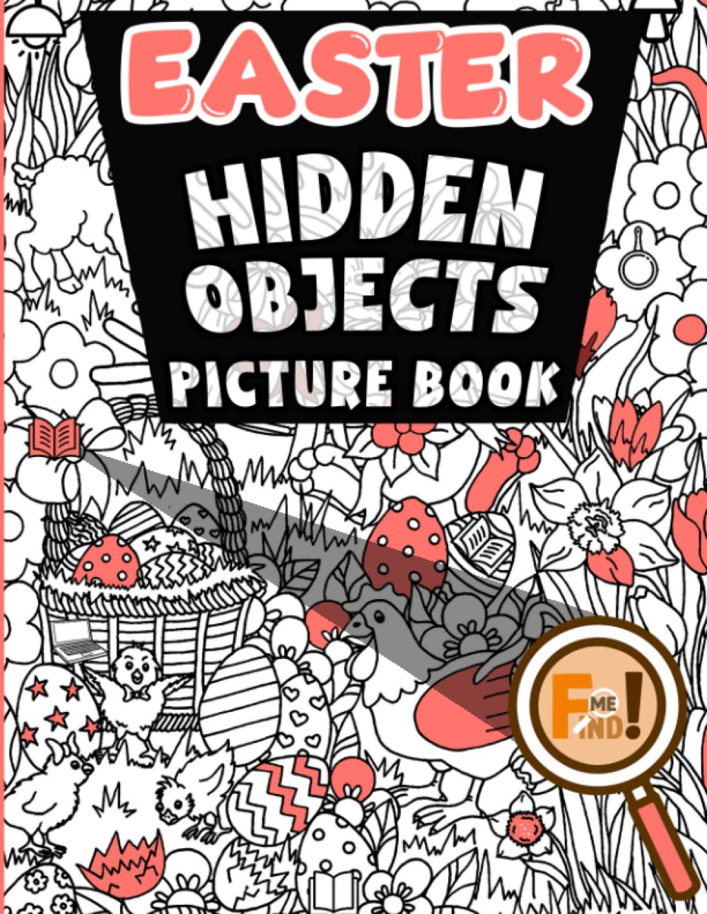 Easter Hidden Objects Picture Book: Seek And Find Picture Puzzle Game ...
