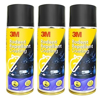 3M Rodent Repellent Coating, Rat Repellent Spray, Prevents Rat Bites in ...