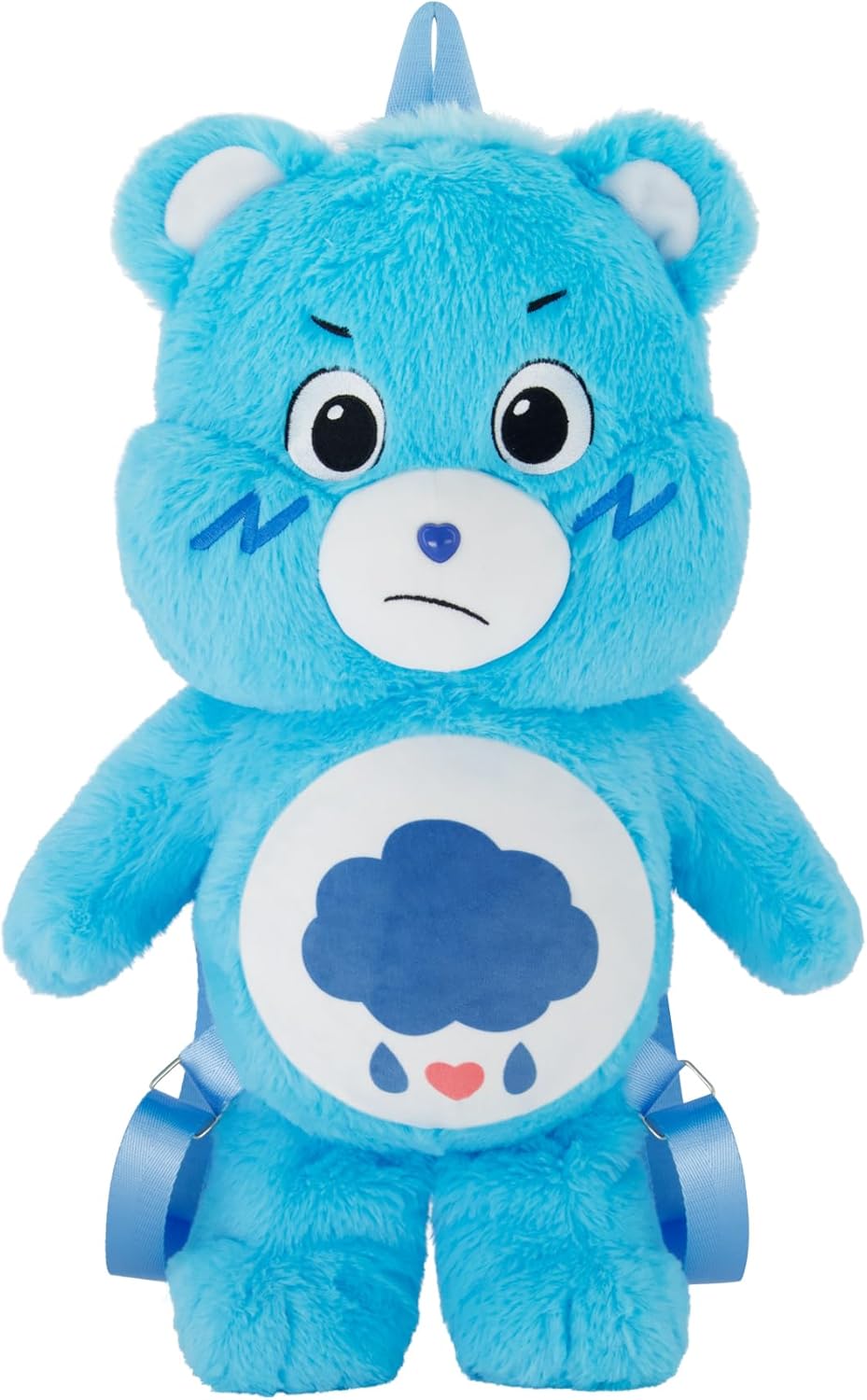 Amazon.com: Concept One Care Bears Mini Backpack, Grumpy Bear Plush ...