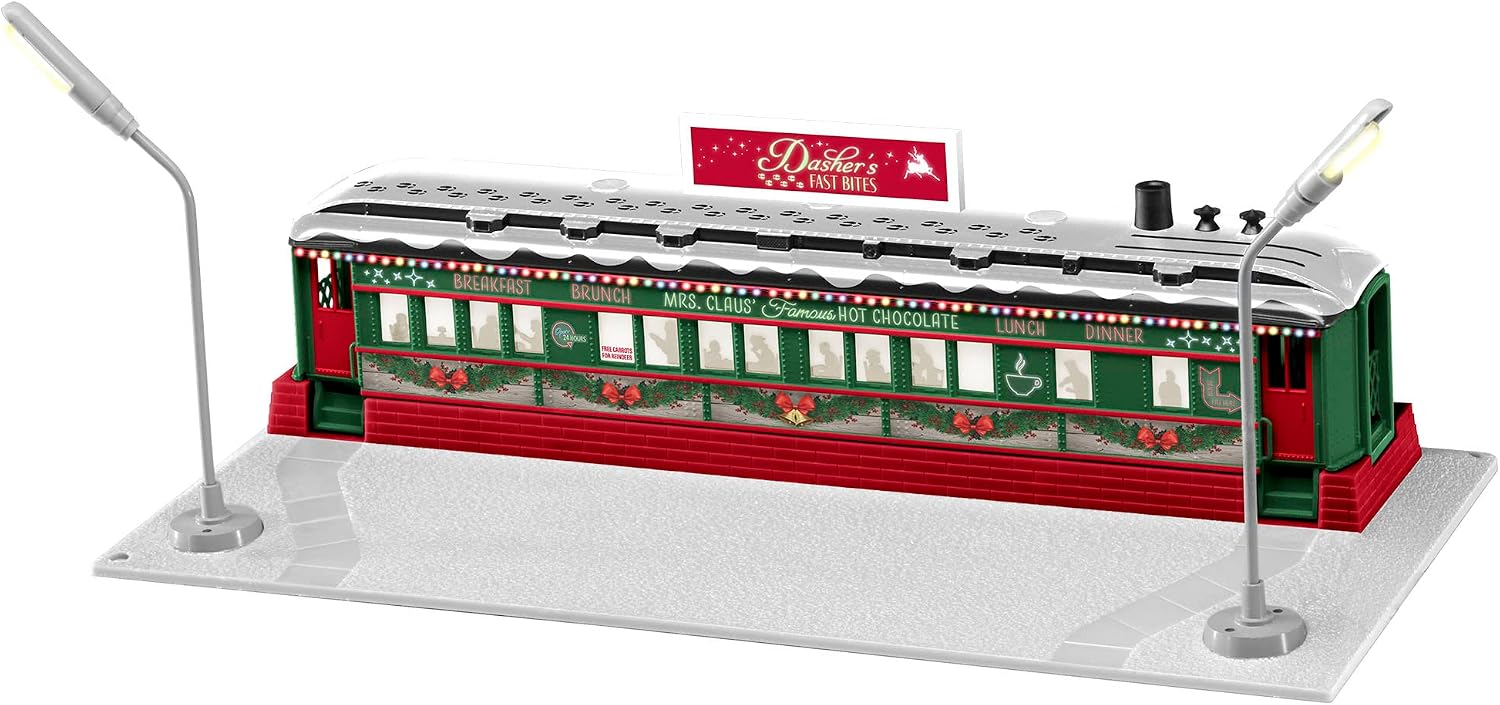 Amazon.com: Lionel Christmas Roadside Plug-Expand-Play O Gauge Model ...