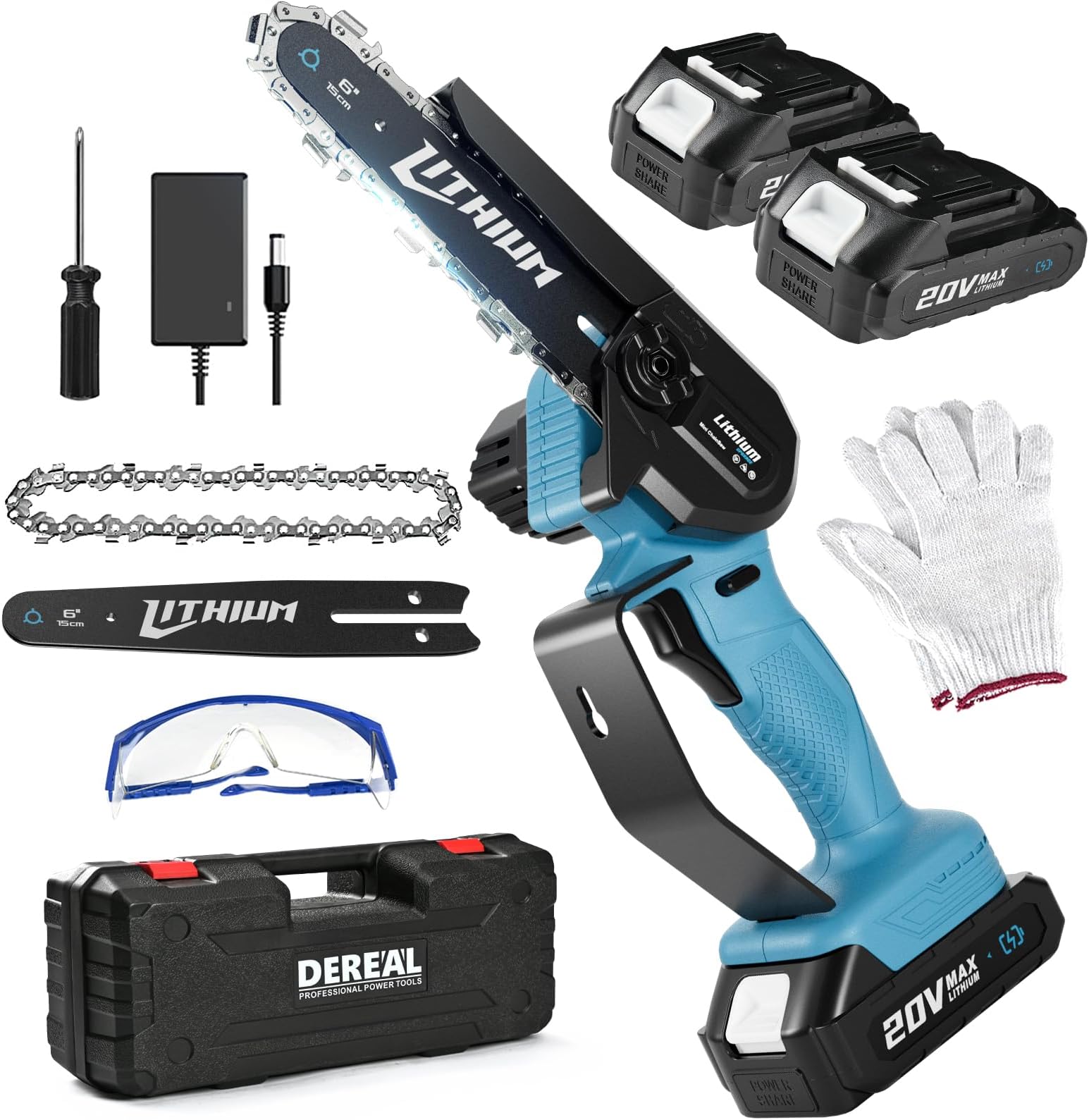 Amazon.com: Sunydog 6 Inch Electric Drill Modified To Electric Chainsaw ...