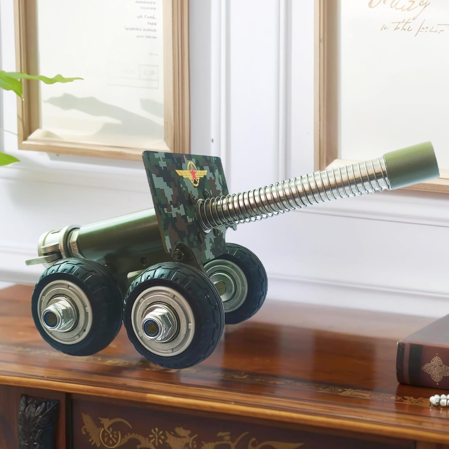 Amazon.com: DSQSTMR Firecracker Cannon Mini That Shoots Fire Crackers ...