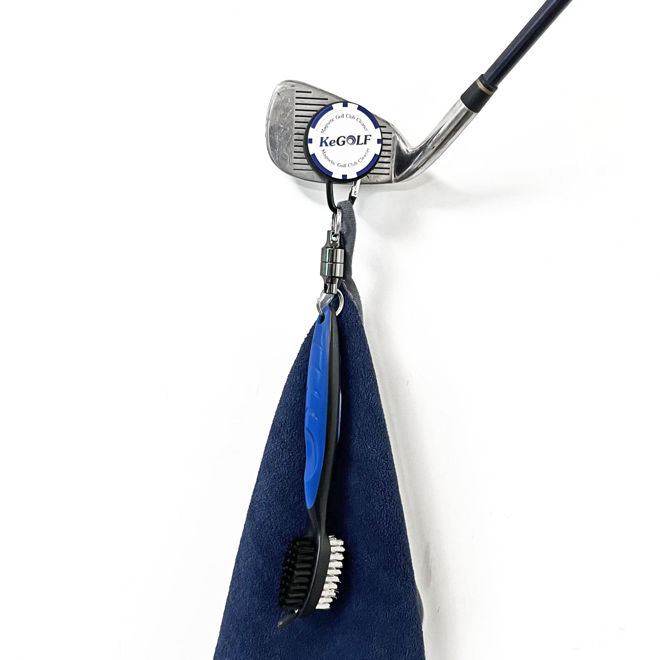Amazon.com: KeGOLF Magnetic Golf Towel, Magnet Golf Club Cleaner Set ...