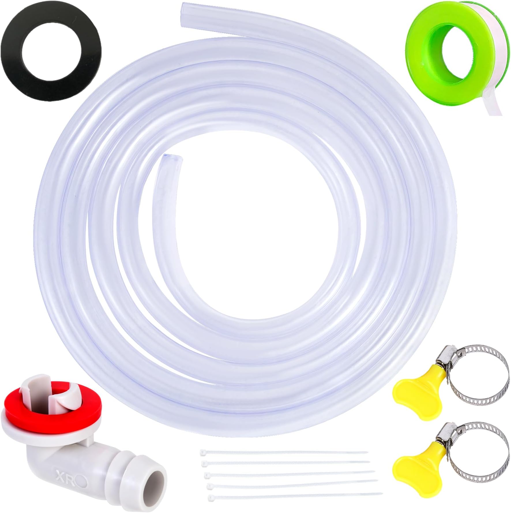 Amazon.com: Daisypower Air Conditioner Drain Hose Connector Elbow ...
