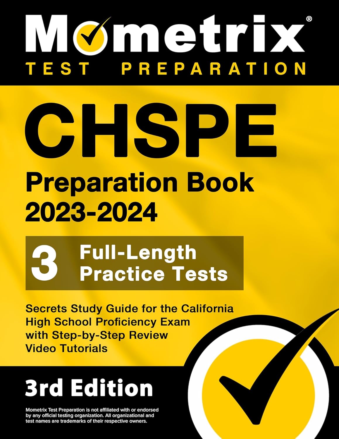 Amazon | CHSPE Preparation Book 2023-2024 - 3 Full-Length Practice ...