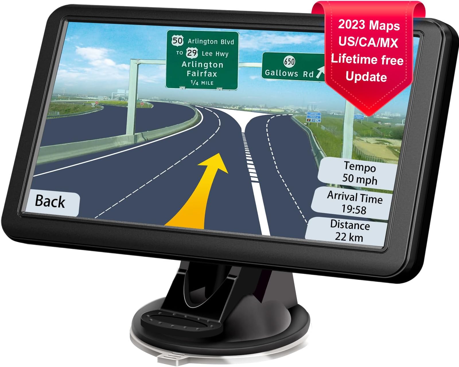 Amazon.com: GPS Navigation for Car Truck 2023 - Lehwey Navigation ...