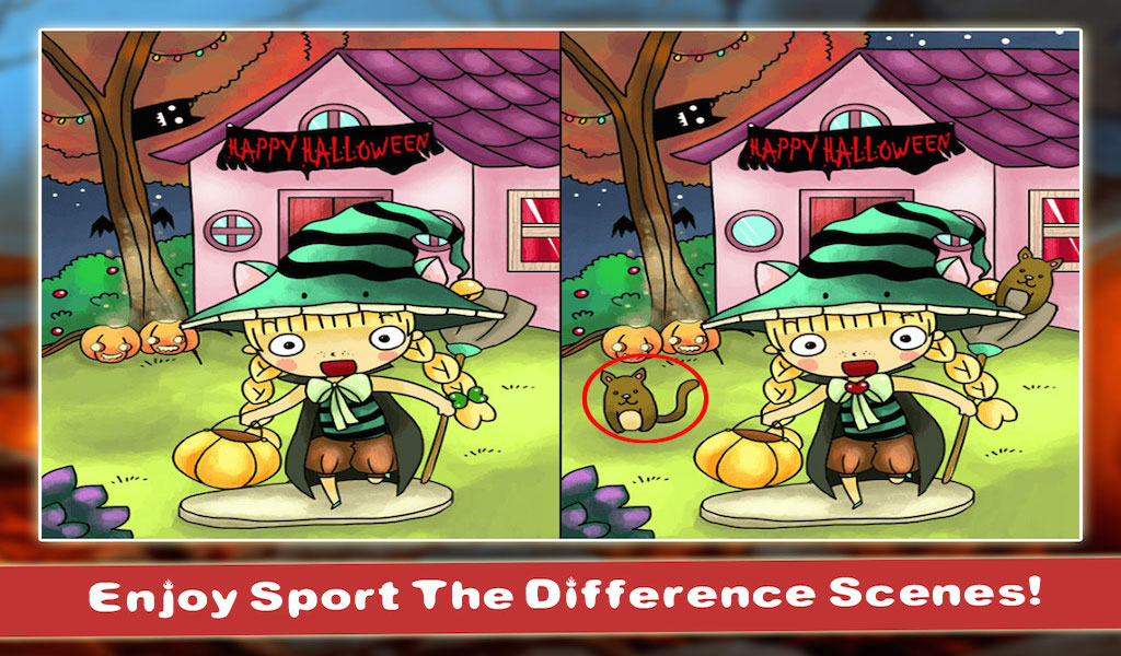 Halloween Spot Differences - App on Amazon Appstore