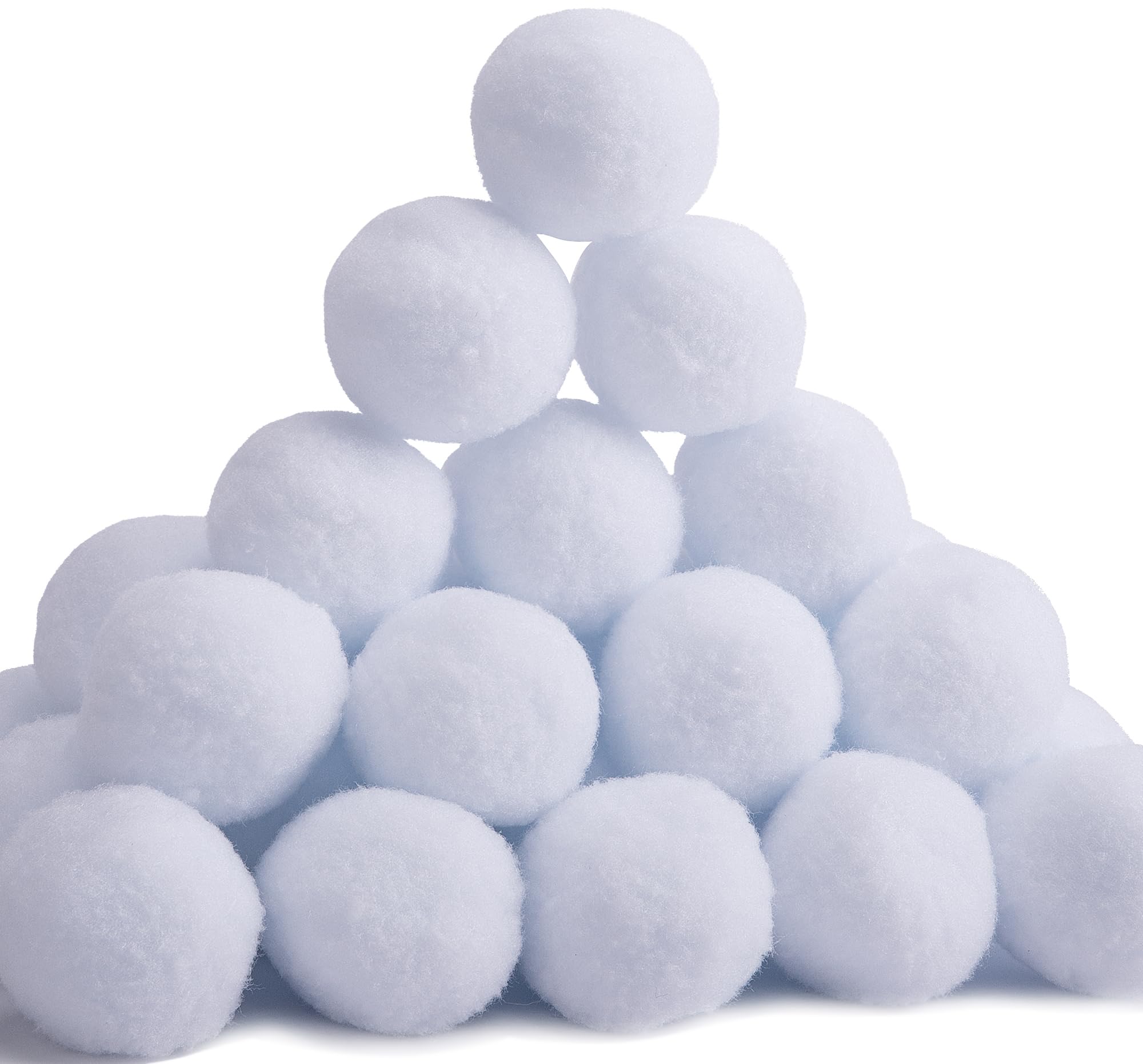 Amazon.com: codree 30 Pcs Fake Snowballs for Kids - 2 Inch Indoor ...