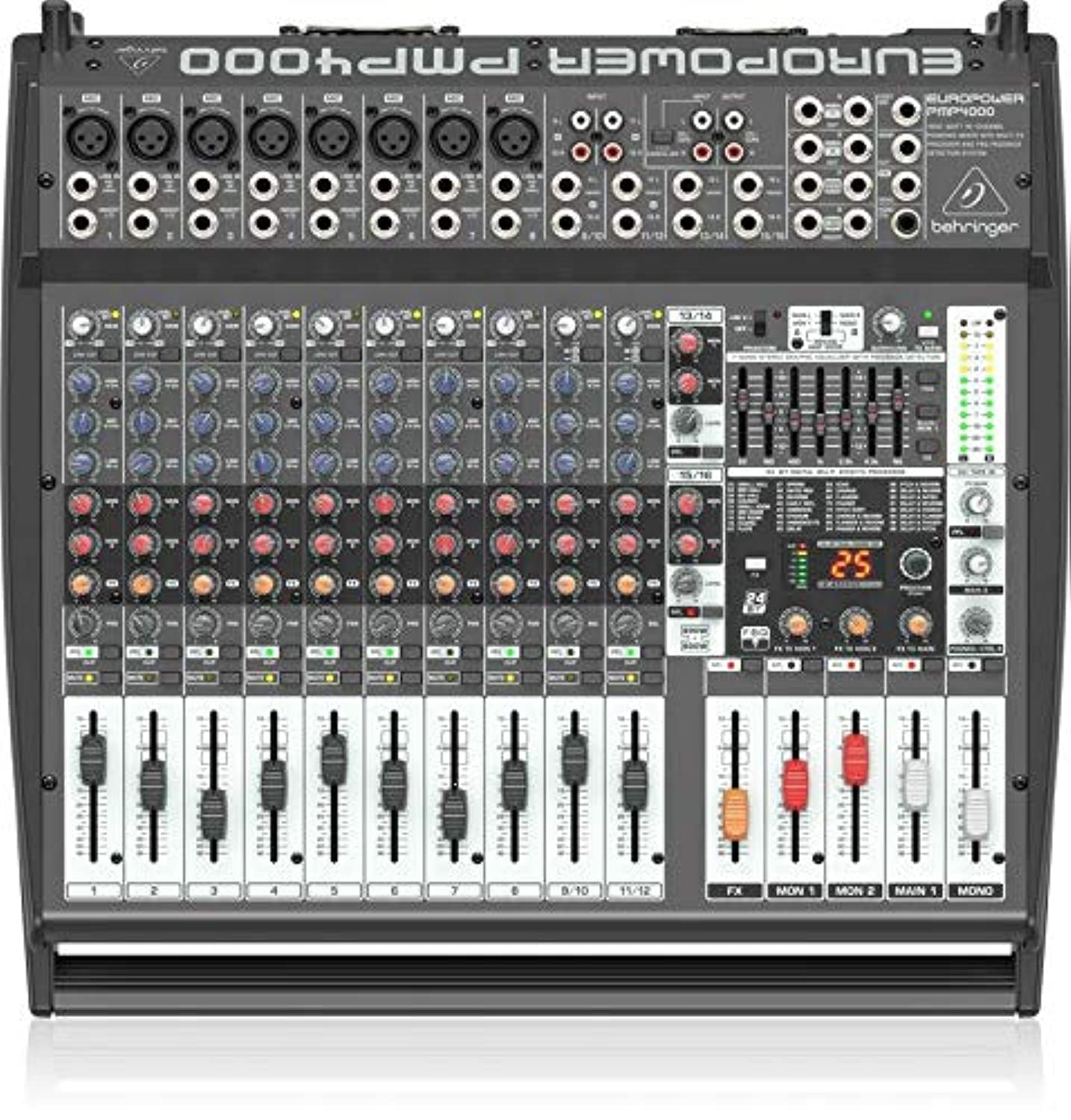 Buy Behringer 16-Channel Powered Mixer with Multi-FX Processor and ...