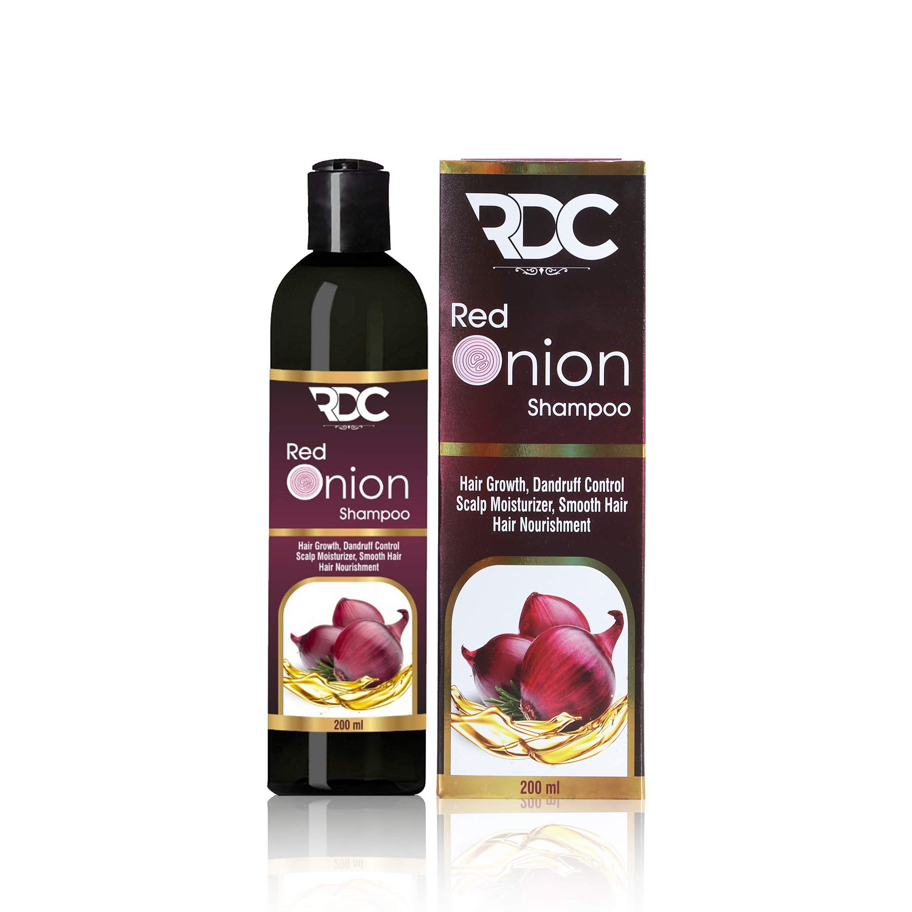 Buy RDC Red Onion Hair Shampoo, Conditioner, Hair Oil For Dandruff ...