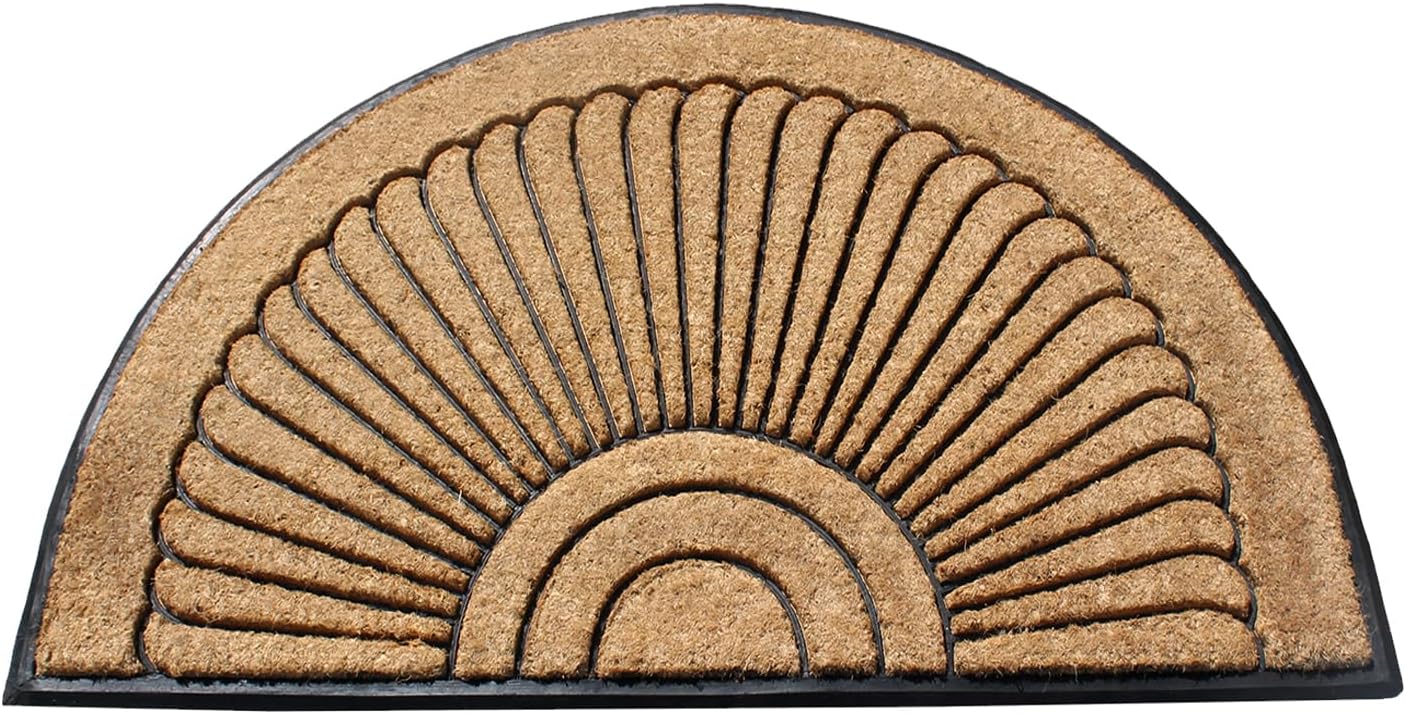 Amazon.com : A1HC Natural Coir & Rubber Extra Large Door Mat, 36”X72 ...