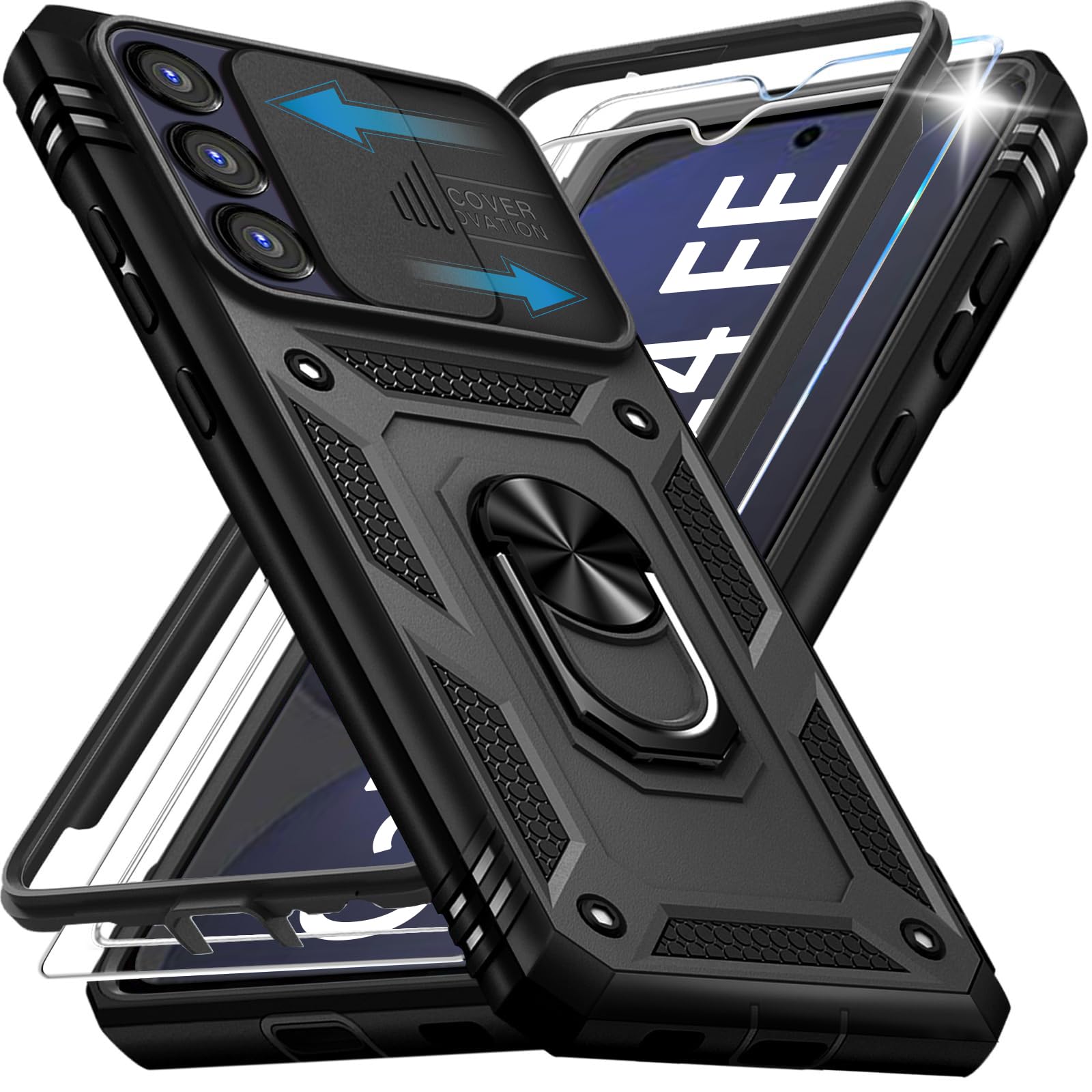 Amazon.com: Case for Samsung Galaxy S24 FE 5G,Samsung S24 FE Case with ...