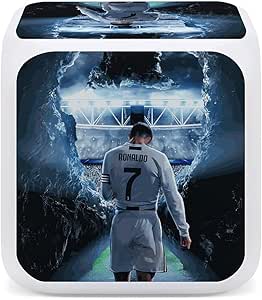 Amazon.co.jp: Cristiano Ronaldo Alarm Clock, Alarm Light, Table Clock ...