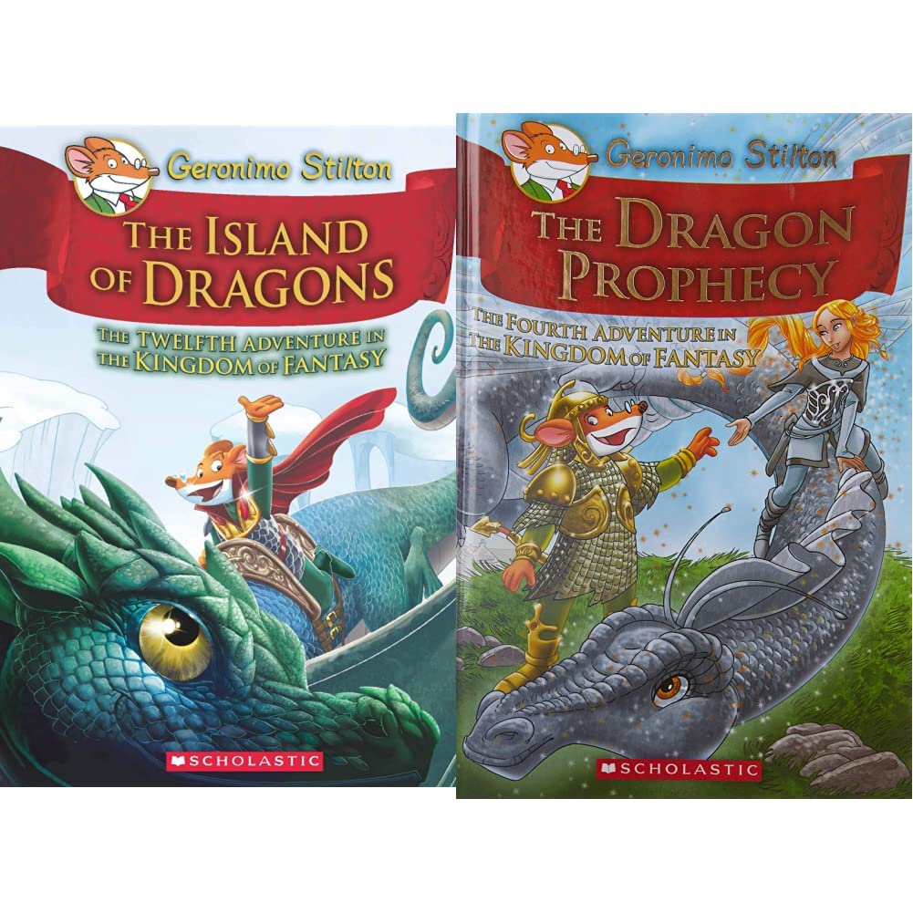Geronimo Stilton And The Kingdom Of Fantasy 12 Island Dragons ...