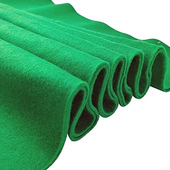 Jtnohx Filz, 1,4 mm dicker Bastelfilz, 90x90cm Filzstoff, Weicher Farbe ...