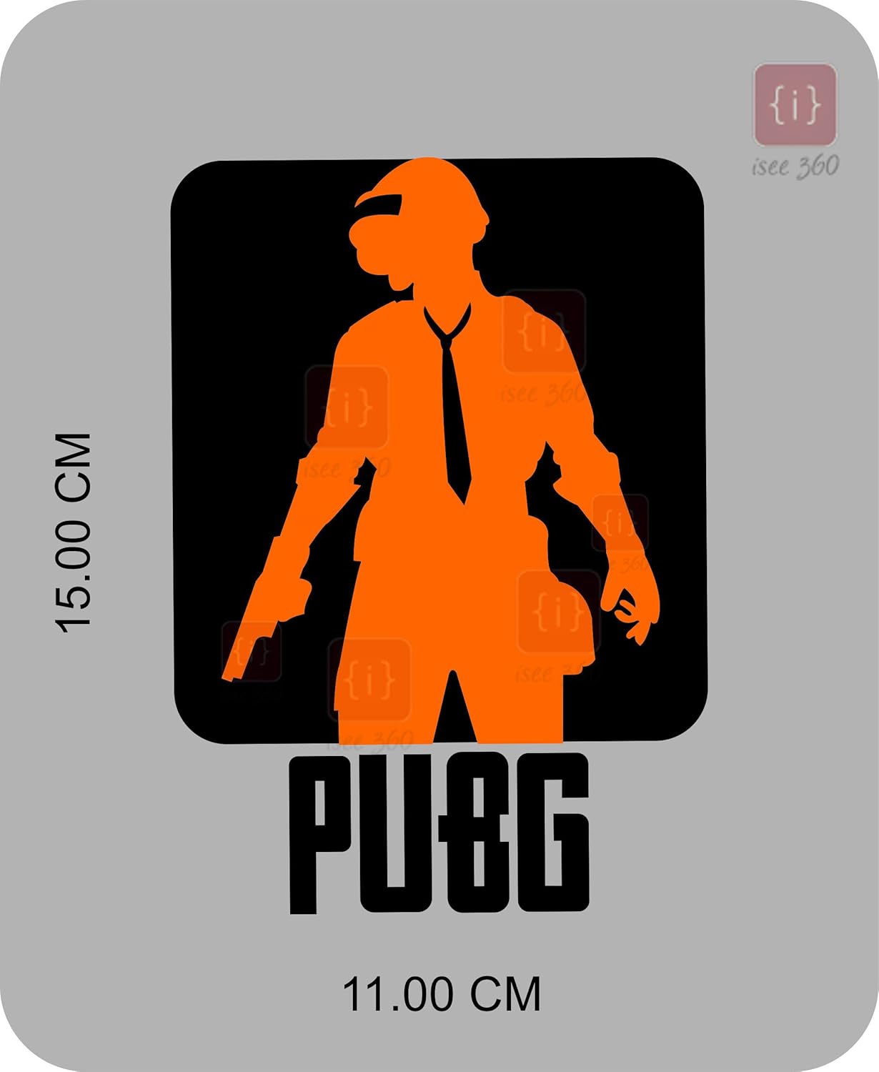 ISEE 360® pubg Logo Stickers and Graphics for car Side,Window, Hood ...