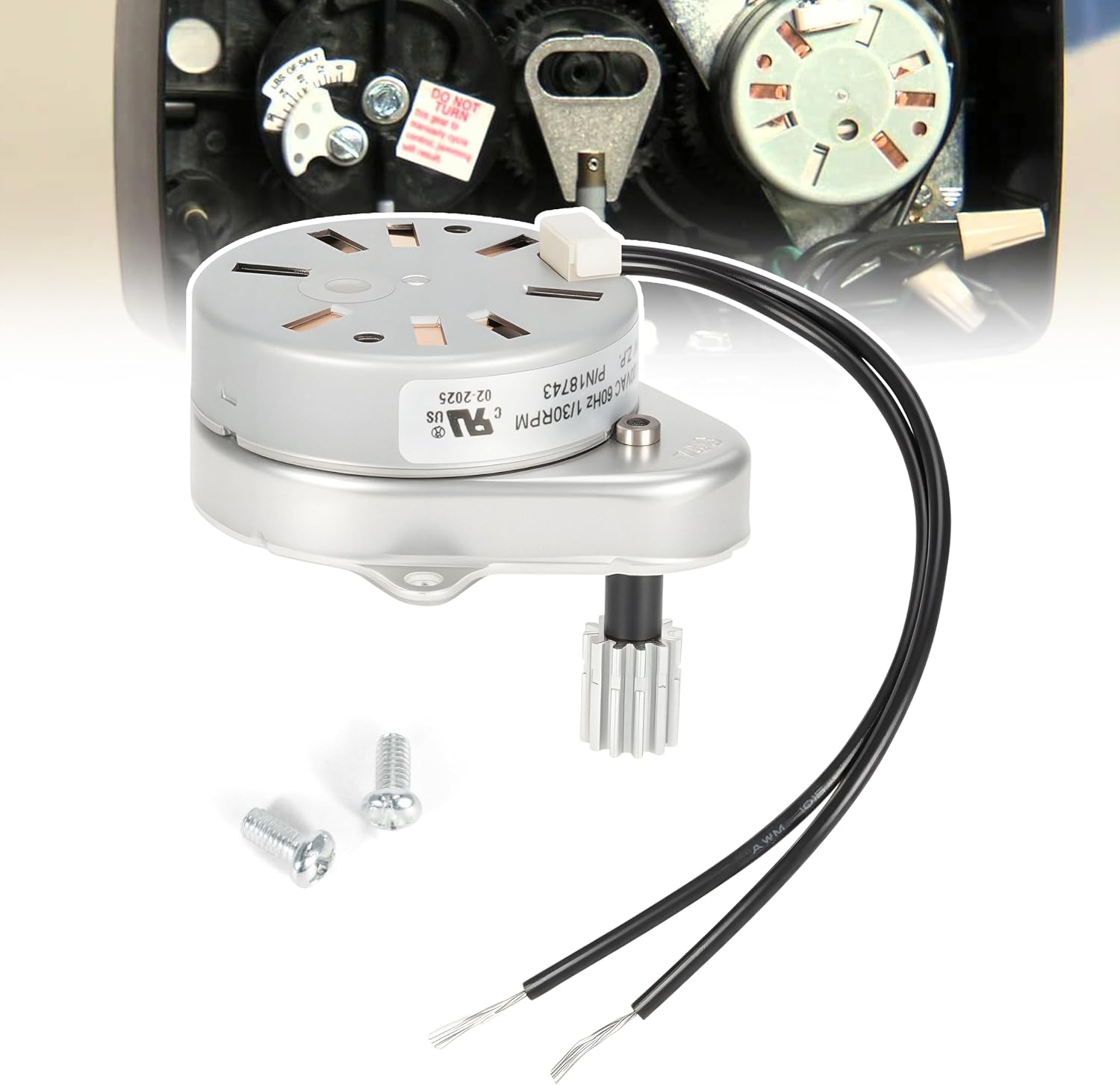 Amazon.com: VORGENS Fit for Fleck 18743 Timer Motor, Compatible with ...