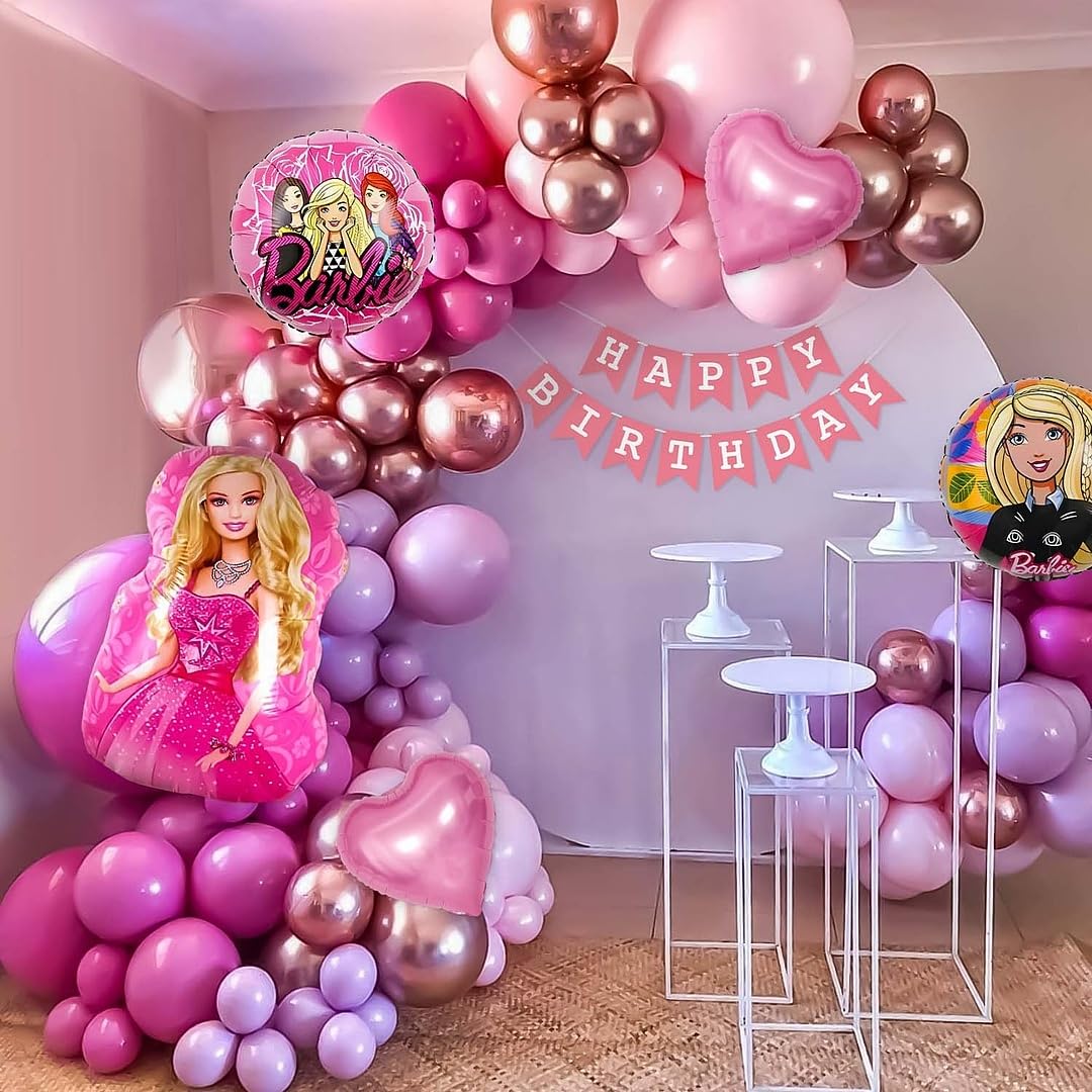 Buy Specialyou.In Barbie Theme Birthday Decoration Item For Girls Pink ...