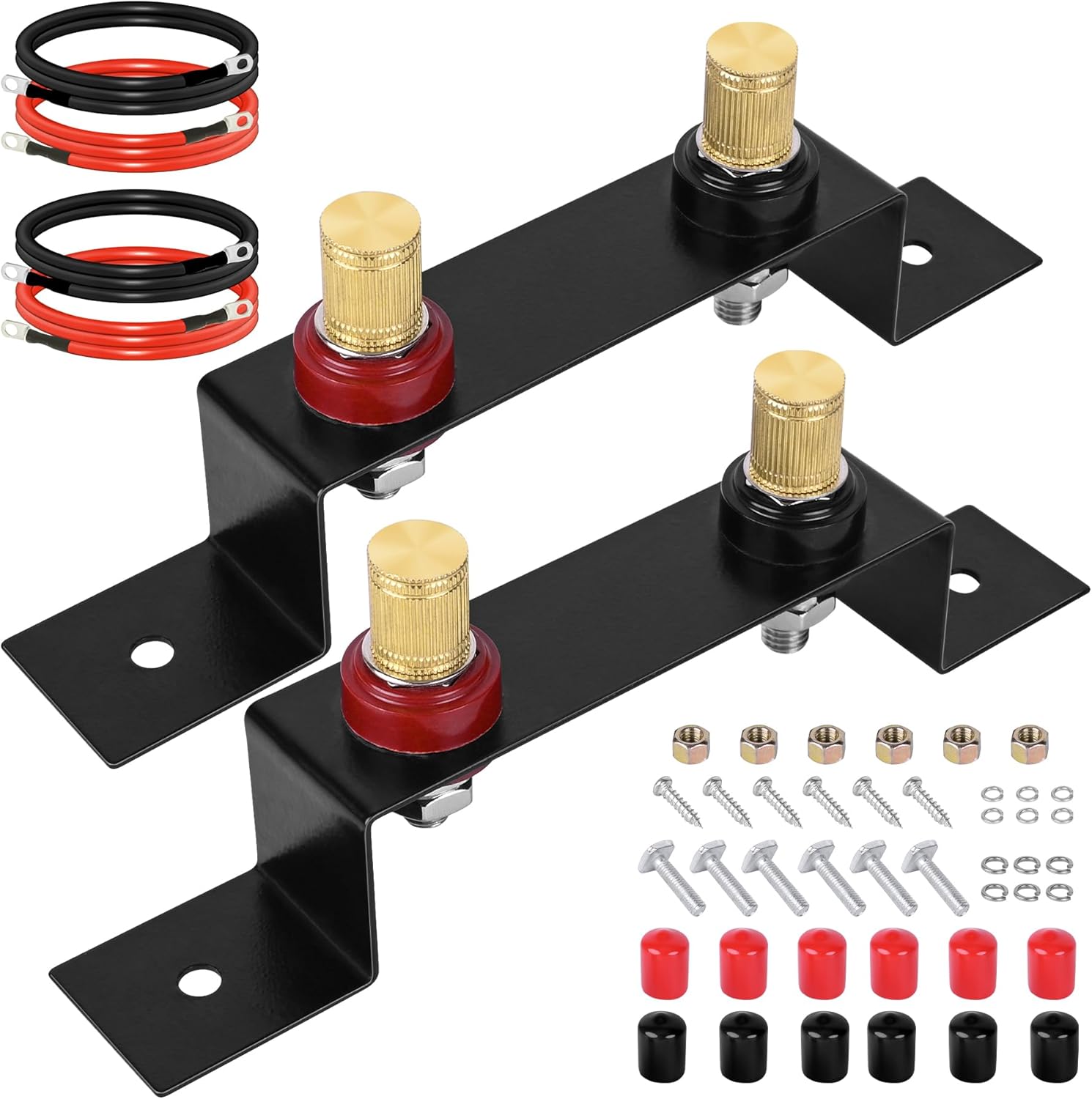 Amazon.com: Battery Relocation Kit, 2 PCS Battery Jump Post Kit Heavy ...