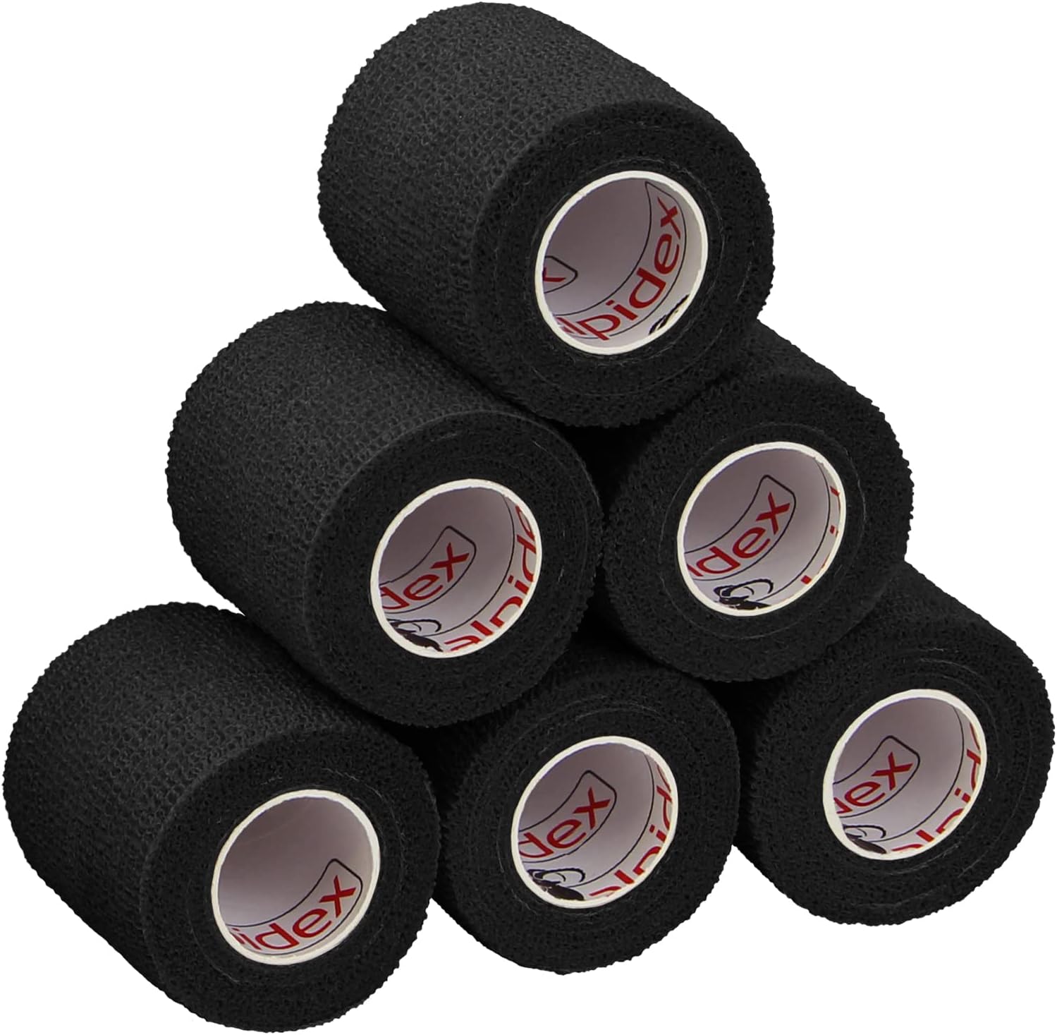 ALPIDEX 6 Rouleaux Bande Cohésive 5 cm x 4,5 m Bandage Autoadhésif ...