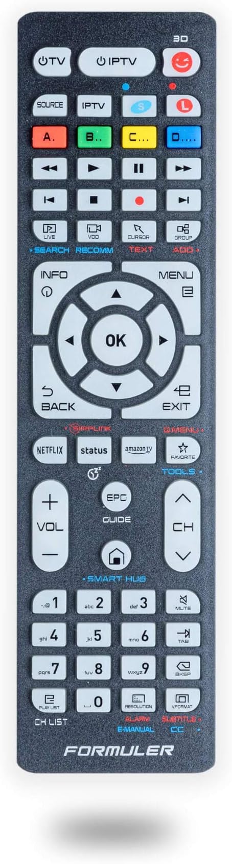 FORMULER GTV-BT1 Télécommande vocale Bluetooth haut de gamme compatible ...