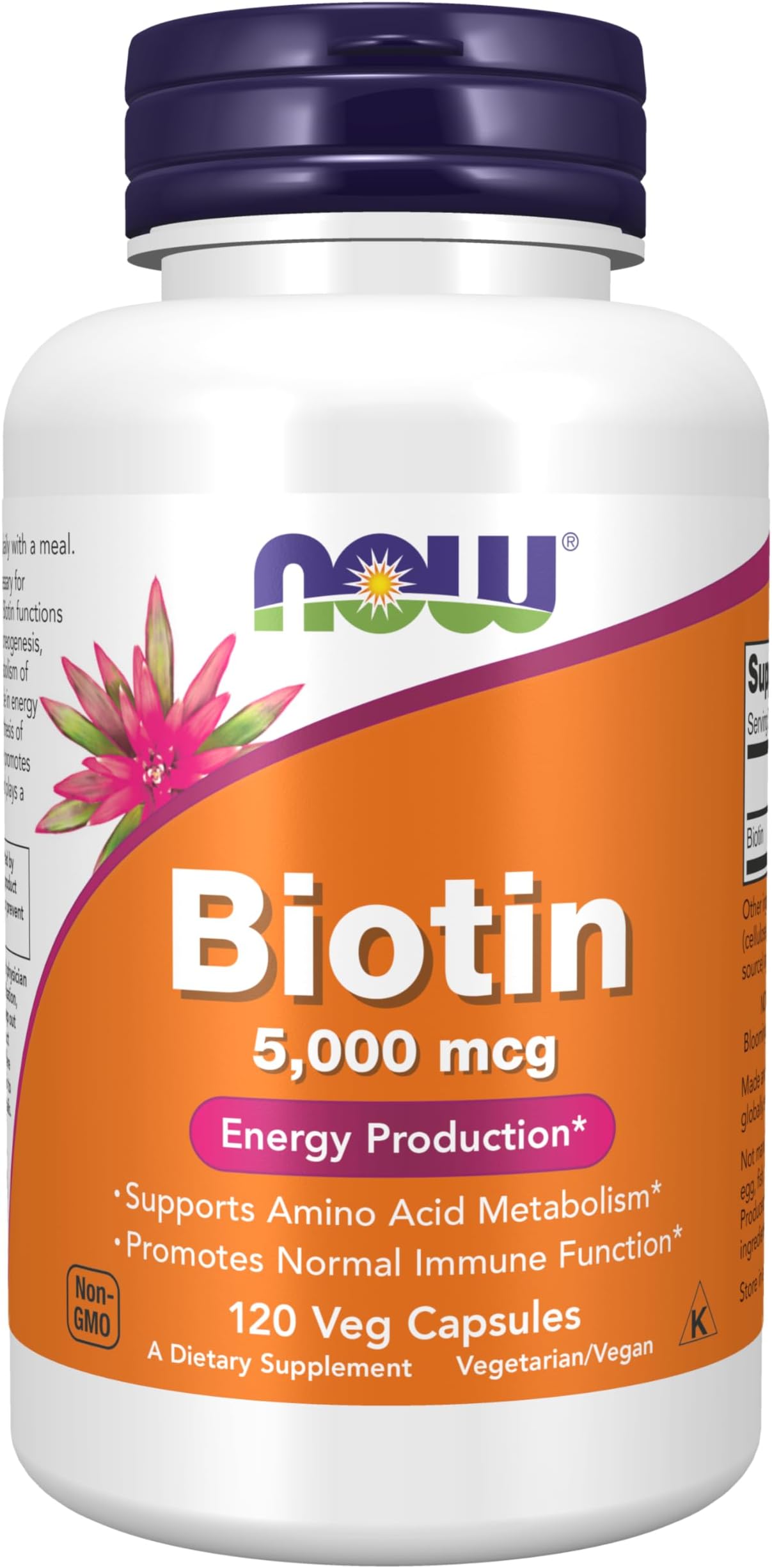 Amazon.com: Nature Made Maximum Strength Biotin 5000 mcg, Dietary ...