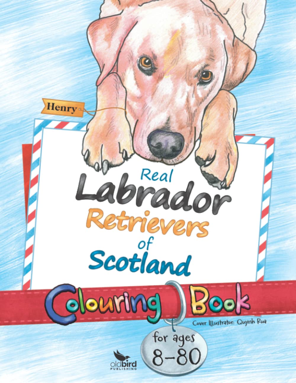 Amazon.com: Real Labrador Retrievers of Scotland Colouring Book ...