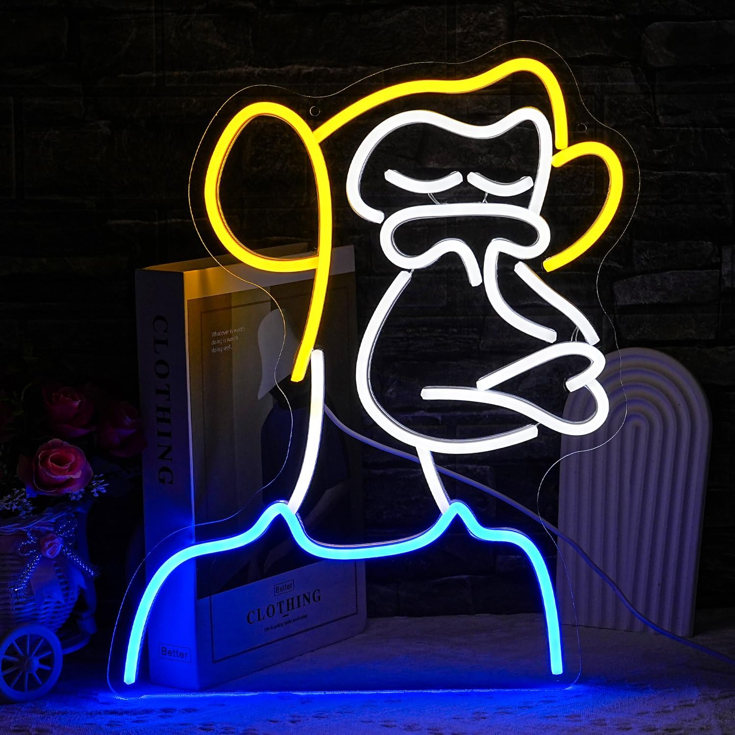 LULANMP Bored Ape Neon Sign Apes Neon Light Monkey LED Neon Sign ...