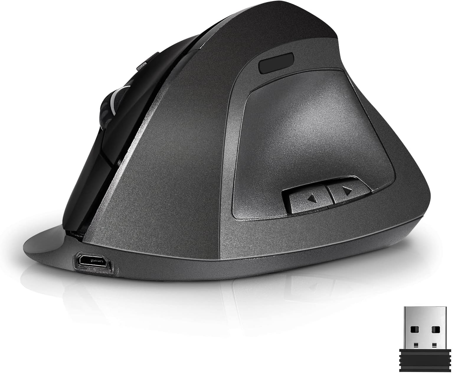 REDDRAGON Mouse Ergonómico Inalámbrico Recargable, Mouse Vertical ...