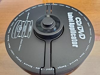 Amazon.com: Merax B00NY4YA2I EZ Label: CD/DVD Label Applicator (40mm ...