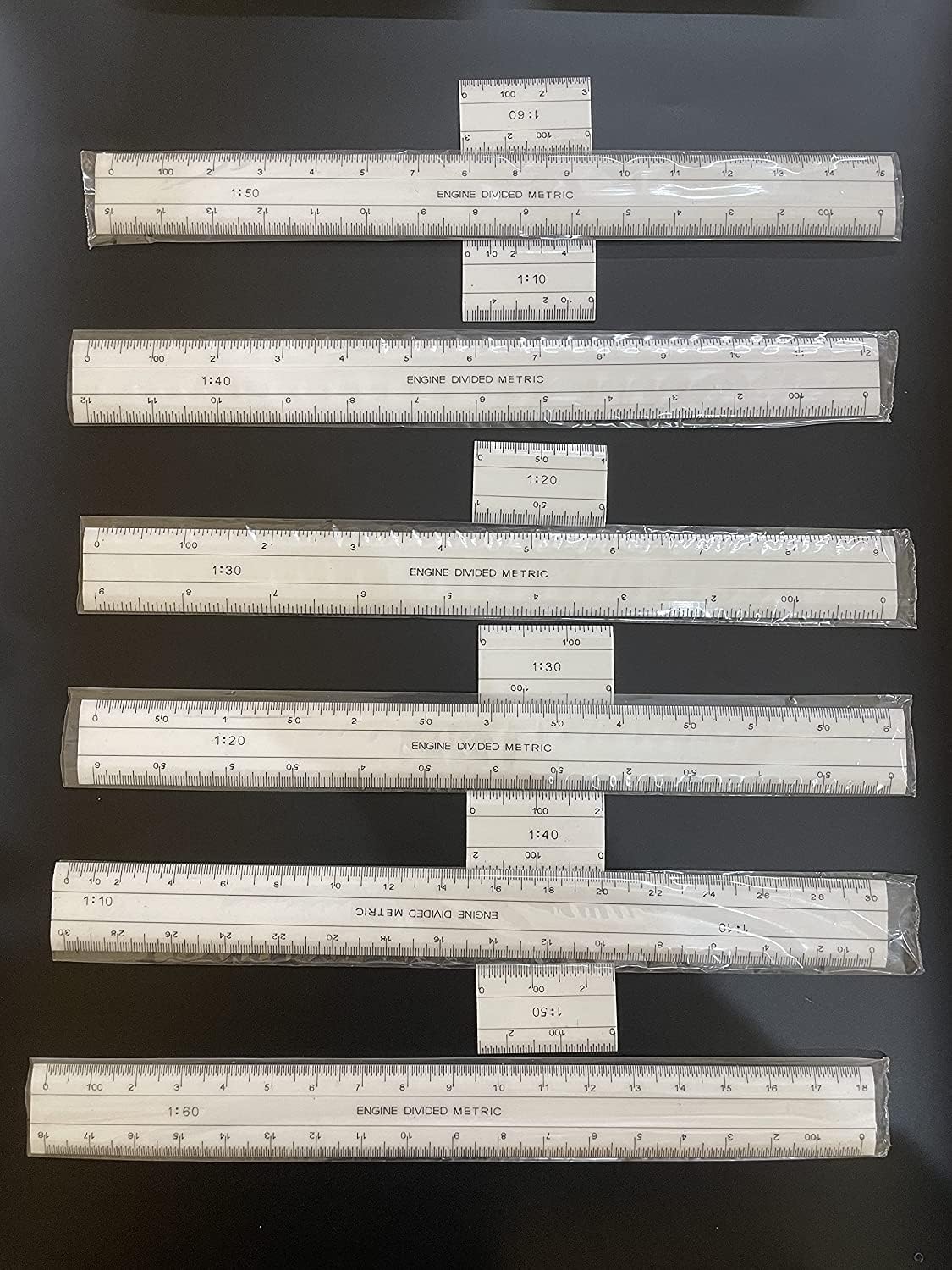Plotting Scale with Bits for Measuring Plots and Land Area/Drawing ...