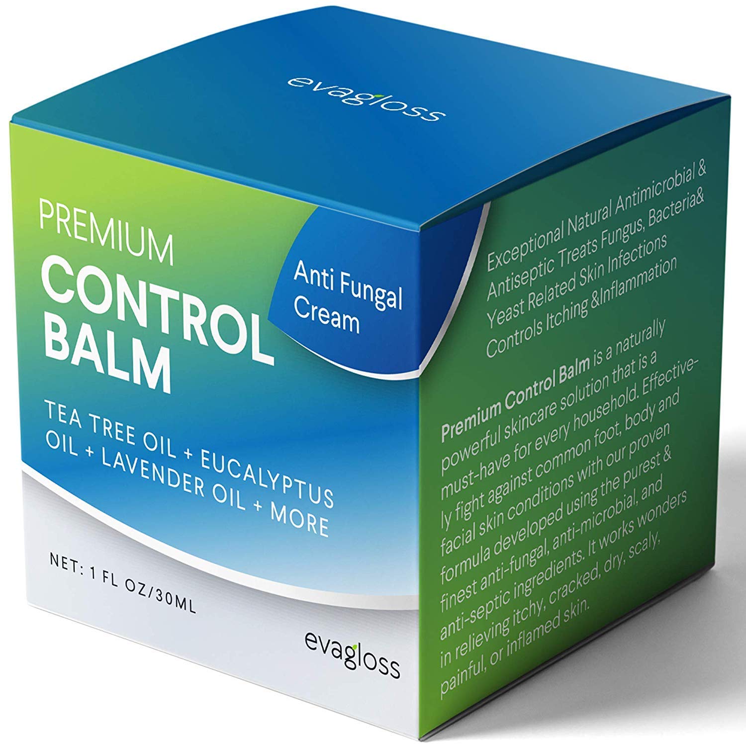 Evagloss Antifungal Cream Repair Anti-Itch Balm For Face & Body, Fungal ...