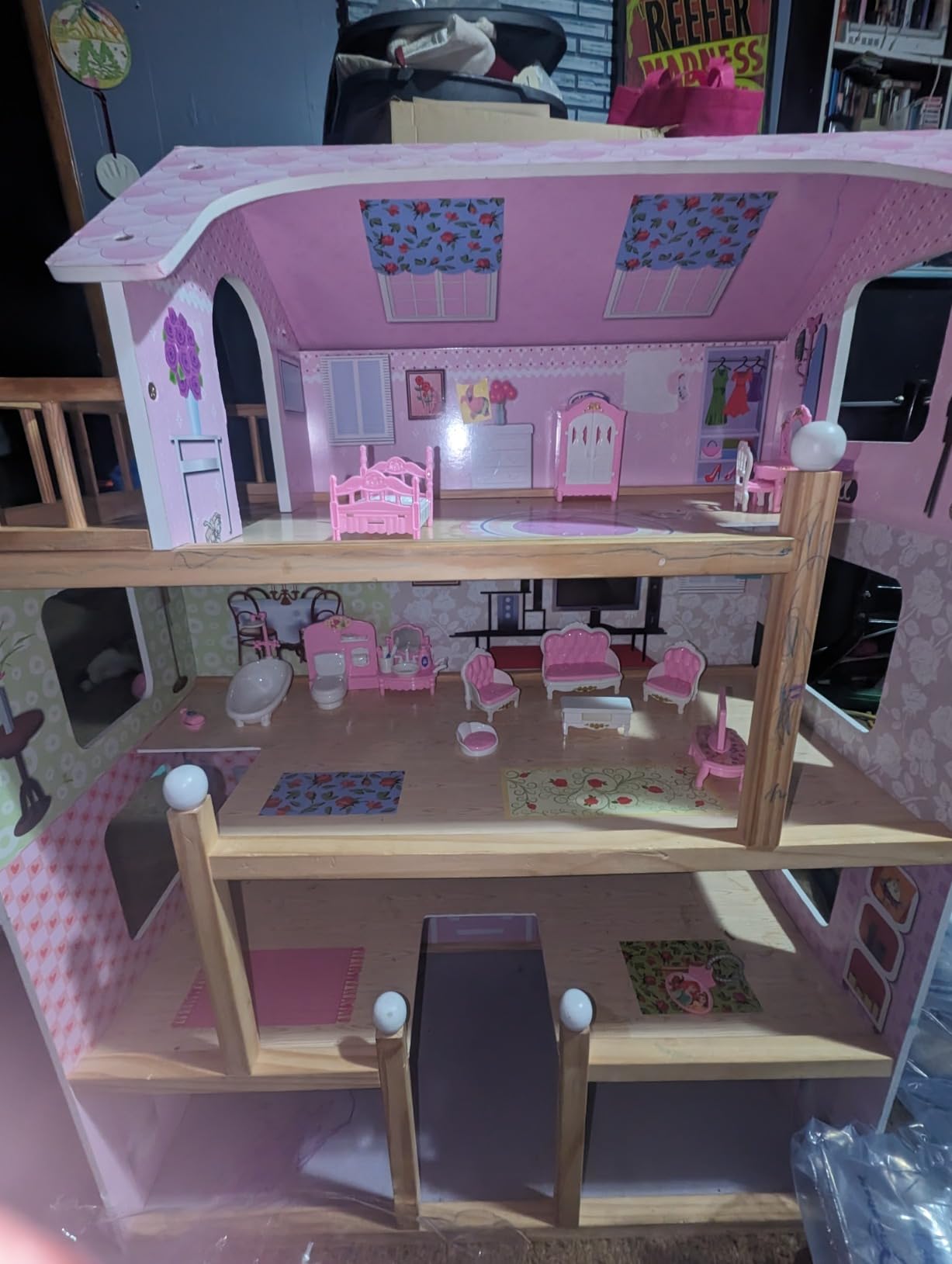 $3/mo - Finance 20 Pieces Doll House Furniture and Accessories Set ...