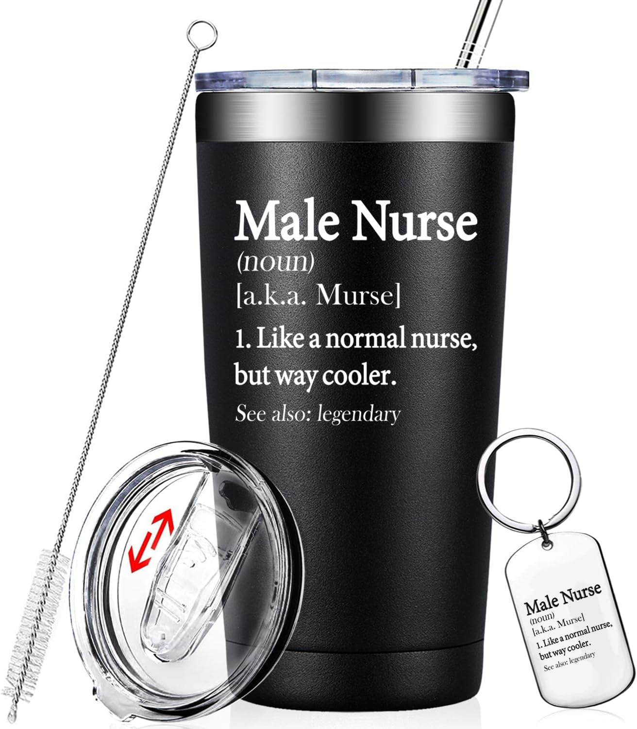 Amazon.com | Shqiueos Nurse Gifts for Women Men, Nurse Tumbler Cup 20 ...