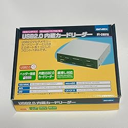 Amazon | アイネックス(AINEX) USB2.0 内蔵カードリーダー PF-CR01A | アイネックス(AINEX) | 外付メモリカードリーダー 通販