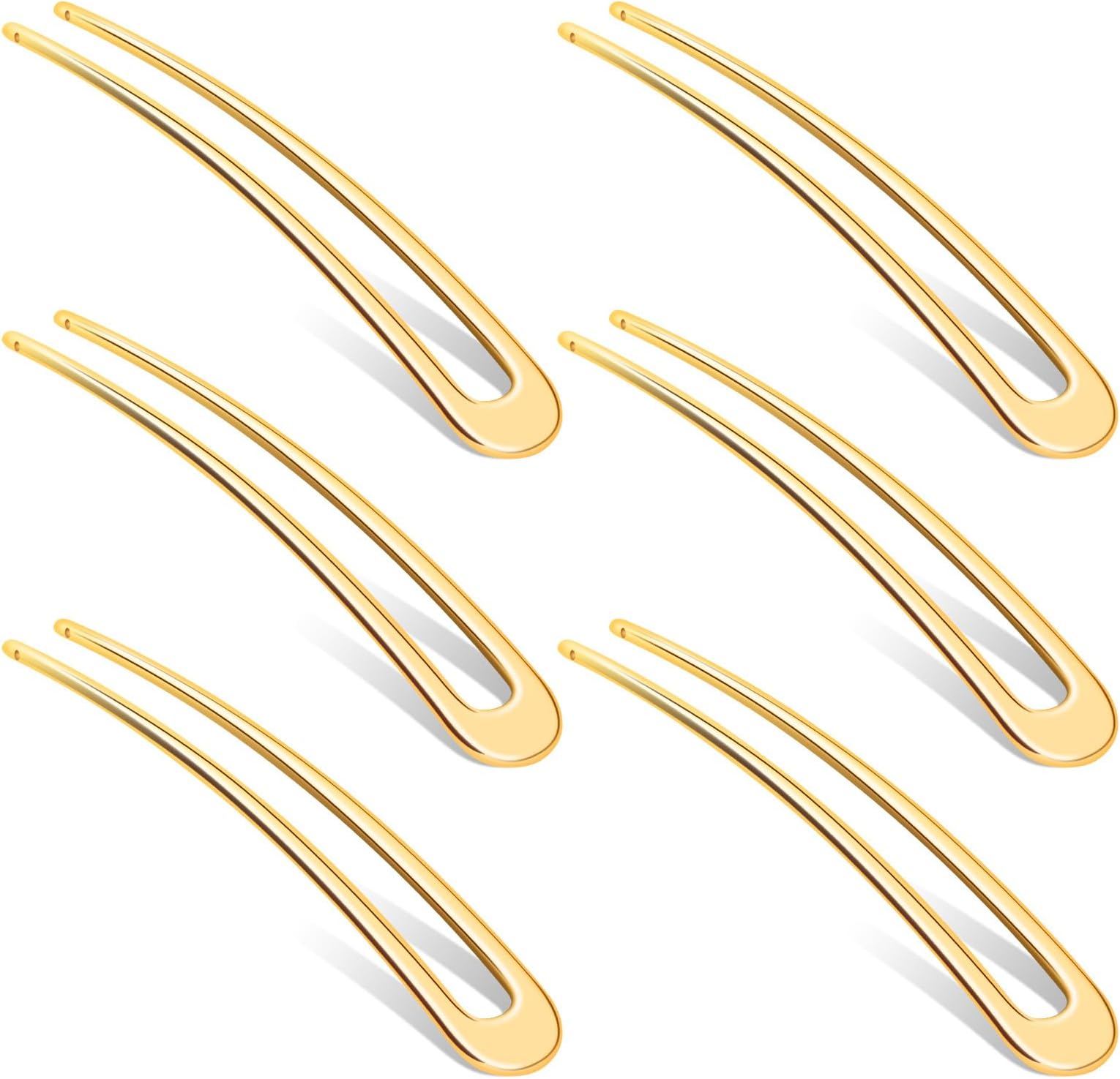 Amazon.com : 320 Pcs Bobby Pins U Hair Pins Set, Includes 200 Gold ...