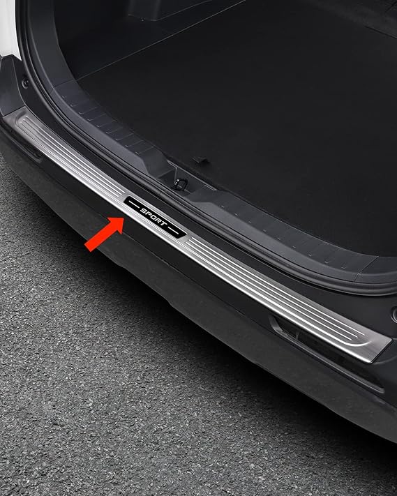 Amazon.com: for 2023 2024 2025 Toyota RAV4 Rear Bumper Protector, Trunk ...