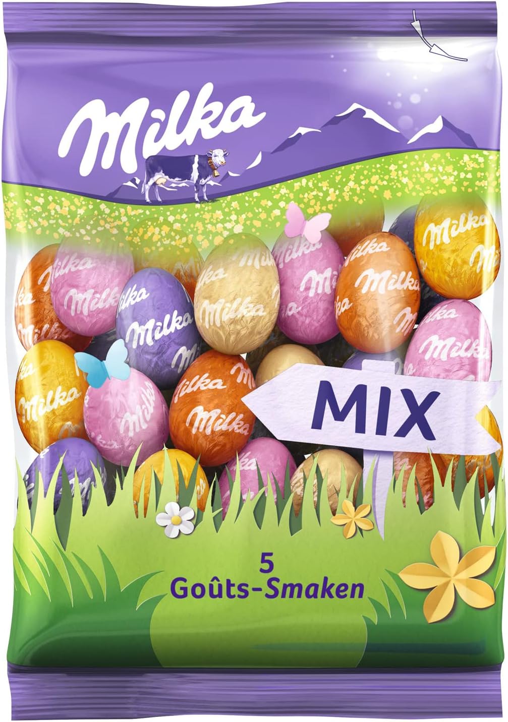 Oeufs Milka 5 Gouts
