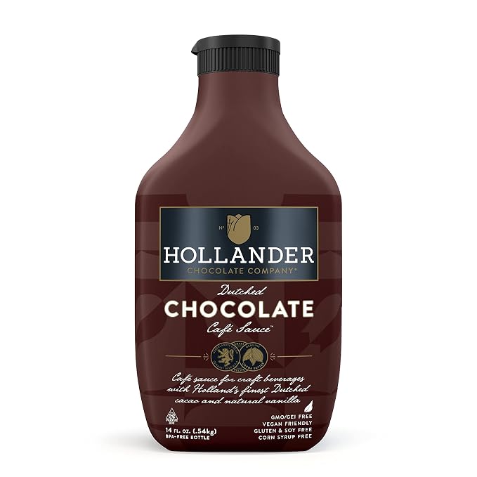Amazon.com : Hollander Dutched Chocolate Café Sauce™ | 15 fl. Oz ...