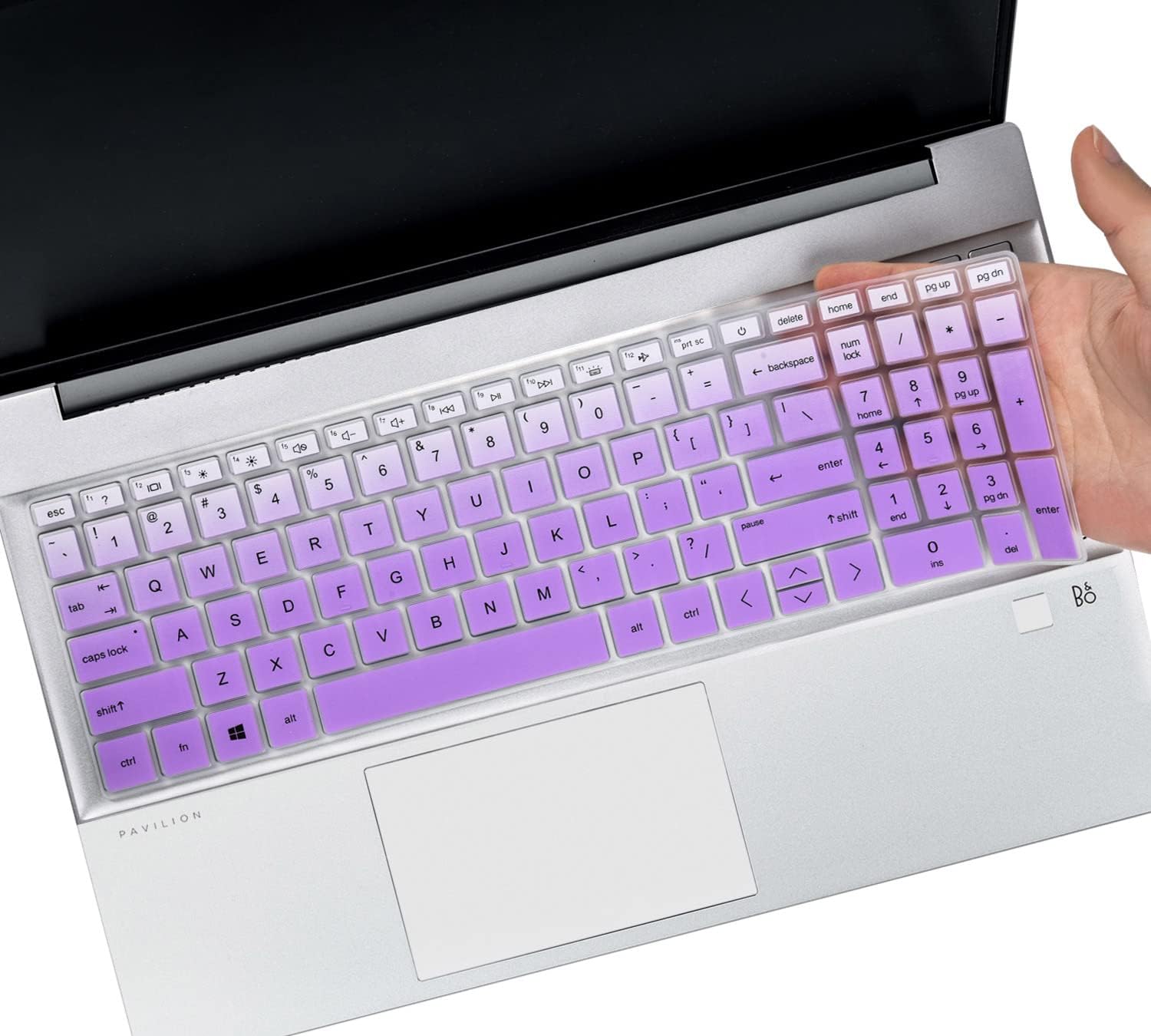 Amazon.com: Keyboard Cover for 2025 2024 HP 17 inch Laptop 17t 17z 17 ...