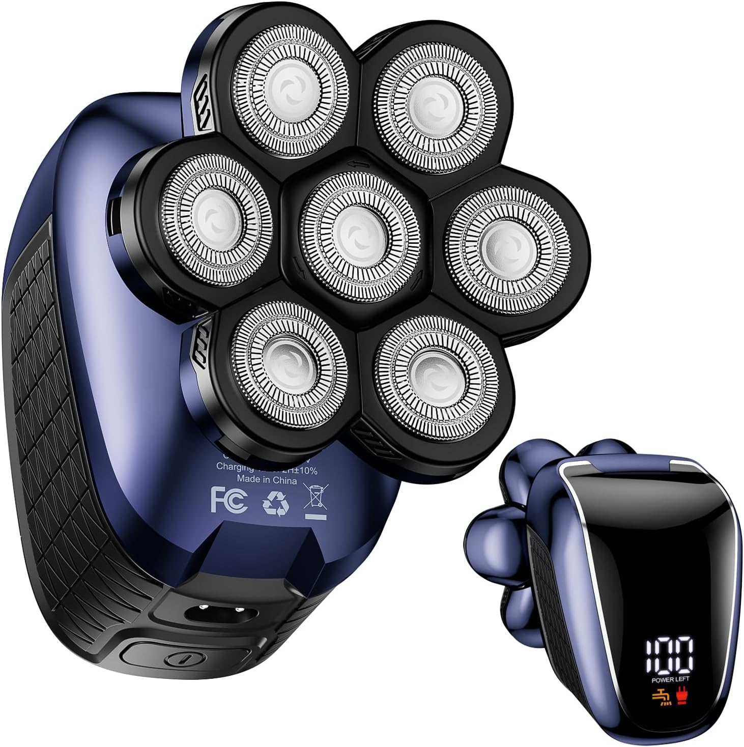 Amazon.com: Head Shaver 7D, Wyklaus Head Shavers for Bald Men, Head ...