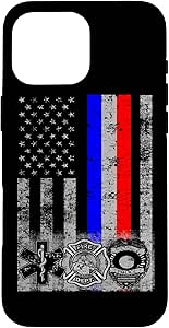 Amazon.com: Fireman Police EMT / First Responder Flag Case for iPhone ...