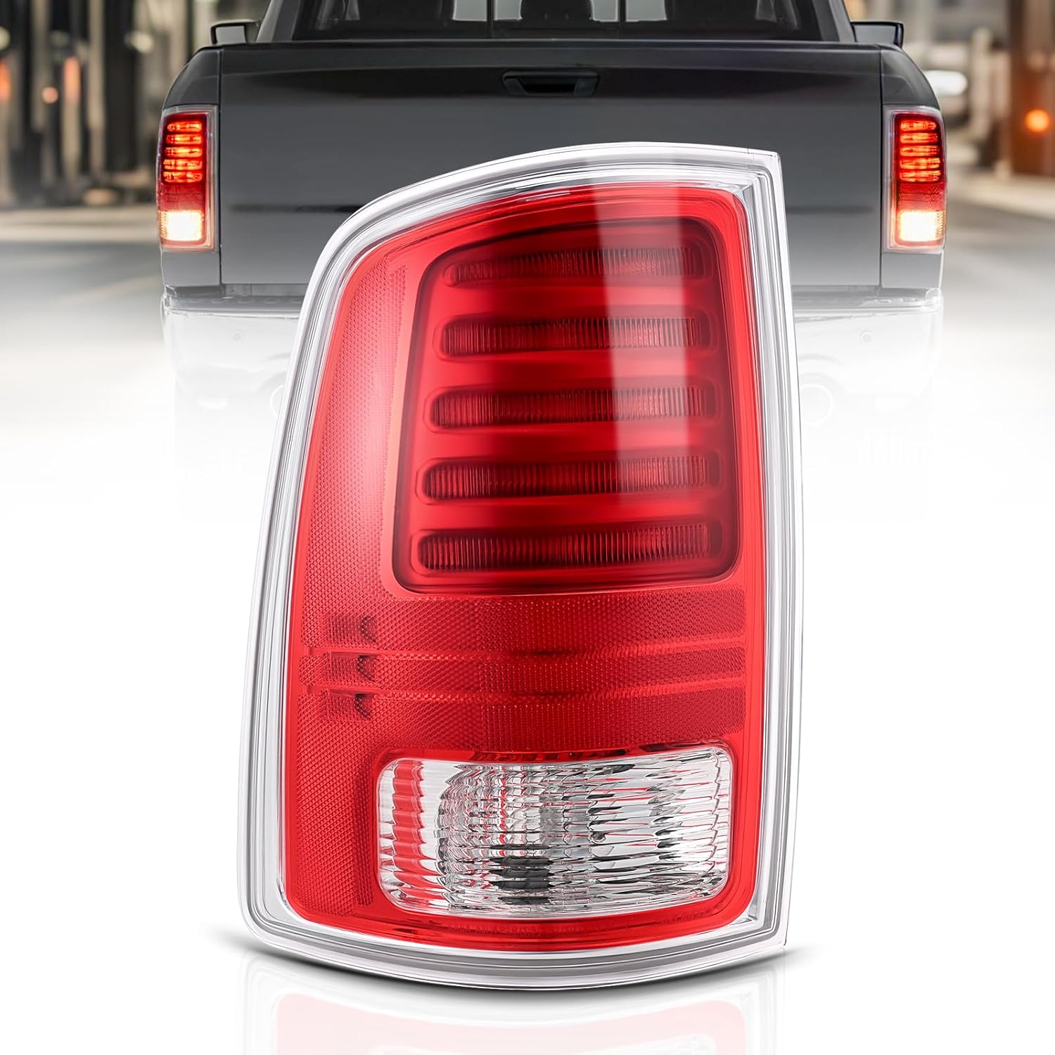 Amazon.com: SHINEHOME LED Tail Light Assembly Compatible with 2013 2014 ...