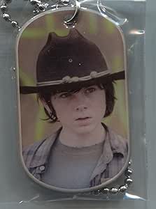 Amazon.com : The walking Dead Season 3 Dog Tag #20 of 36 Carl (Regular ...