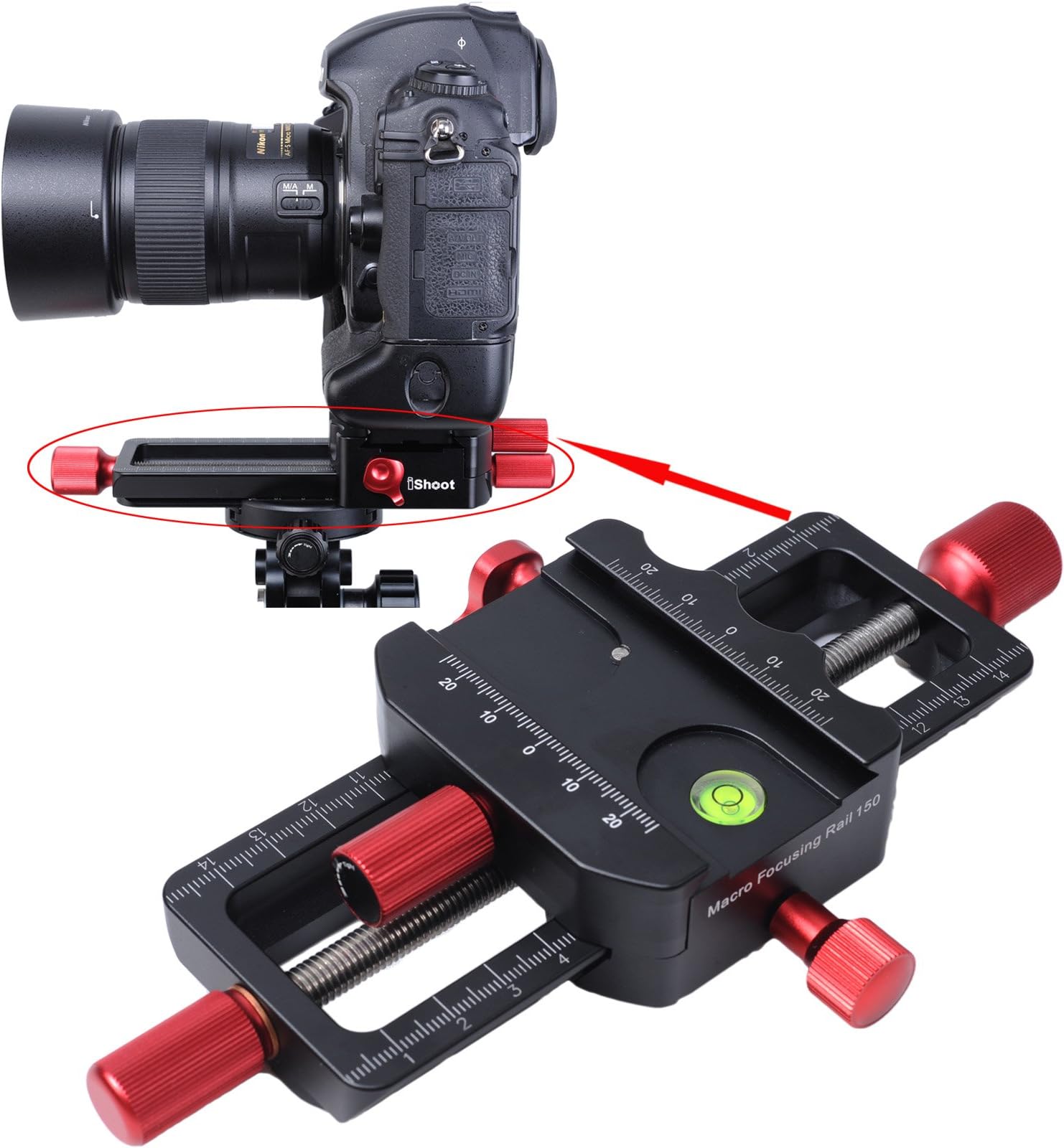 Amazon.com : Universal 150mm Macro Focusing Rail Slider Close-up ...
