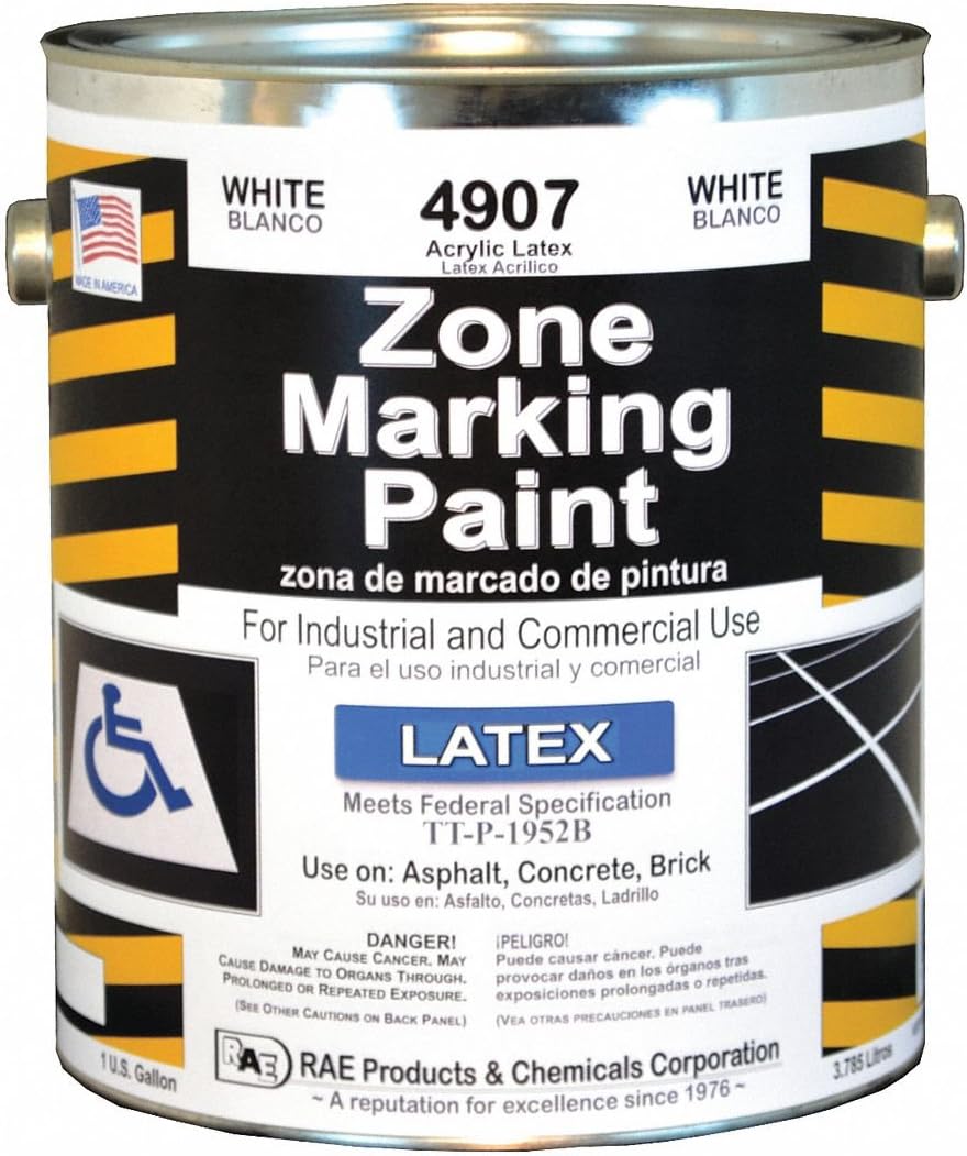 Zone Marking Paint, White, 1 gal. - House Paint - Amazon.com