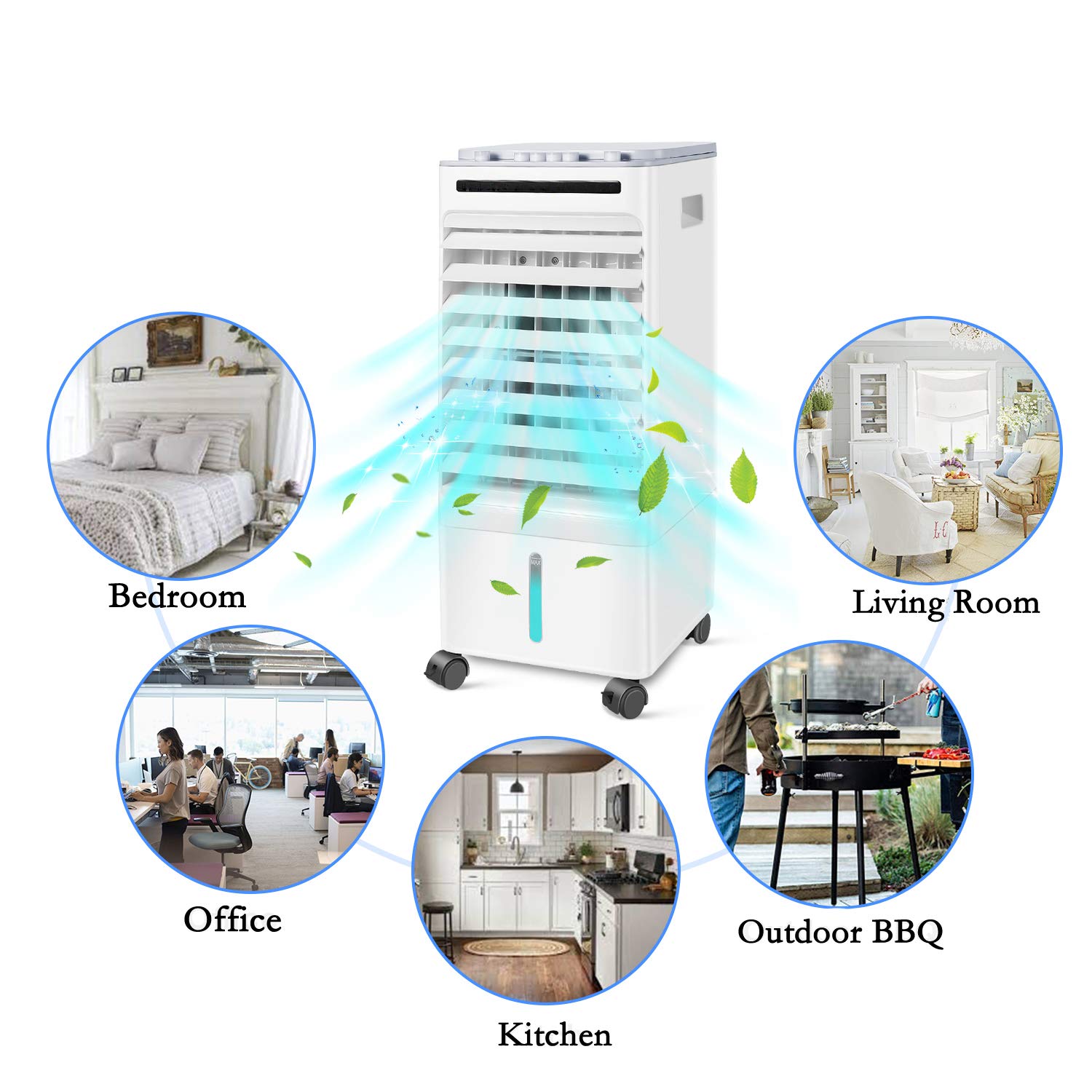 Buy SONBION Evaporative Air Cooler, 4 In 1 Air Cooler Cool Fan ...