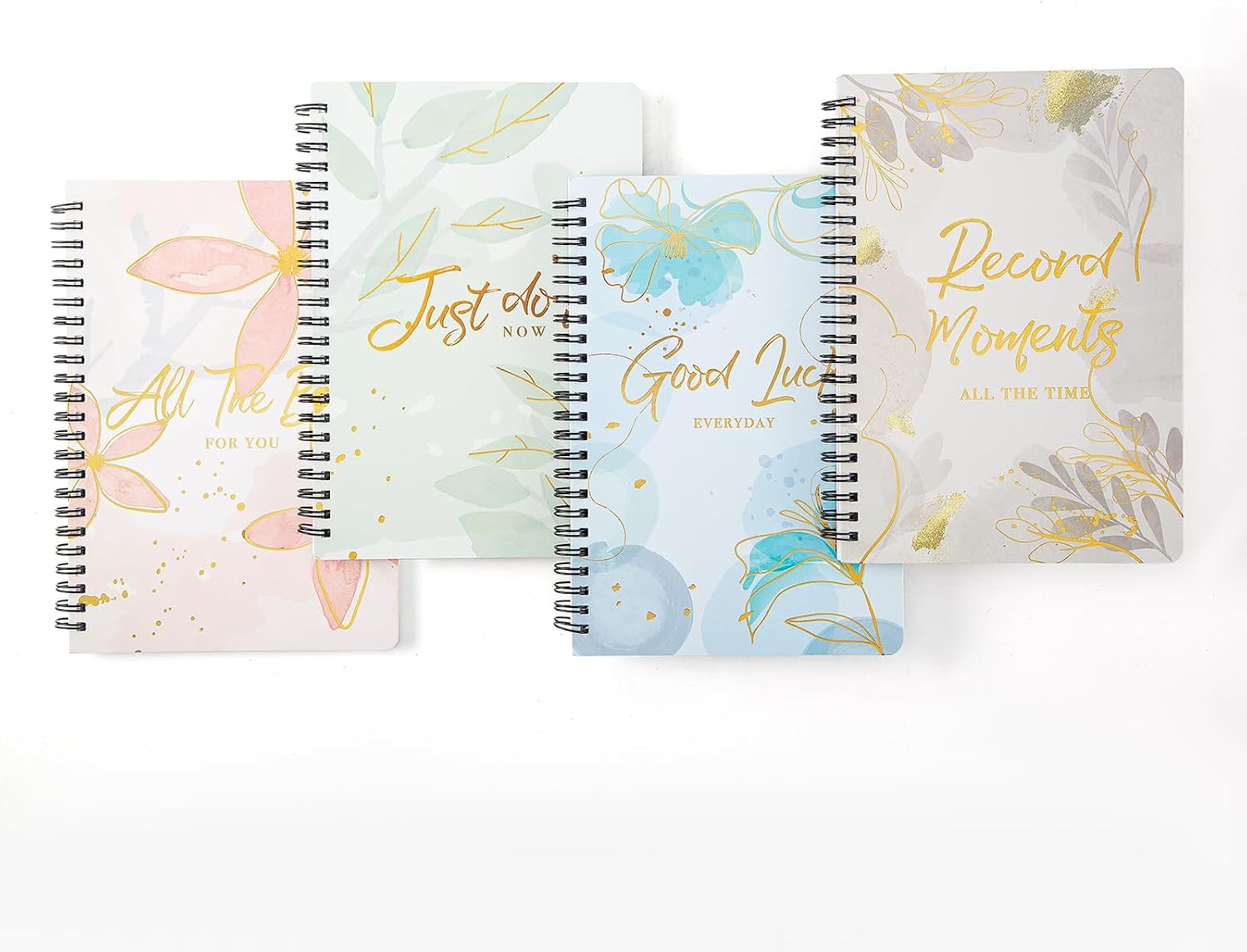 ROSNONG IEKSH A5 Spiral Notebook Bound (160 pages) Waterproof Pretty ...