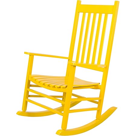 Amazon.com : Shine Company 4332SG Vermont Porch Rocker, Storm Grey ...