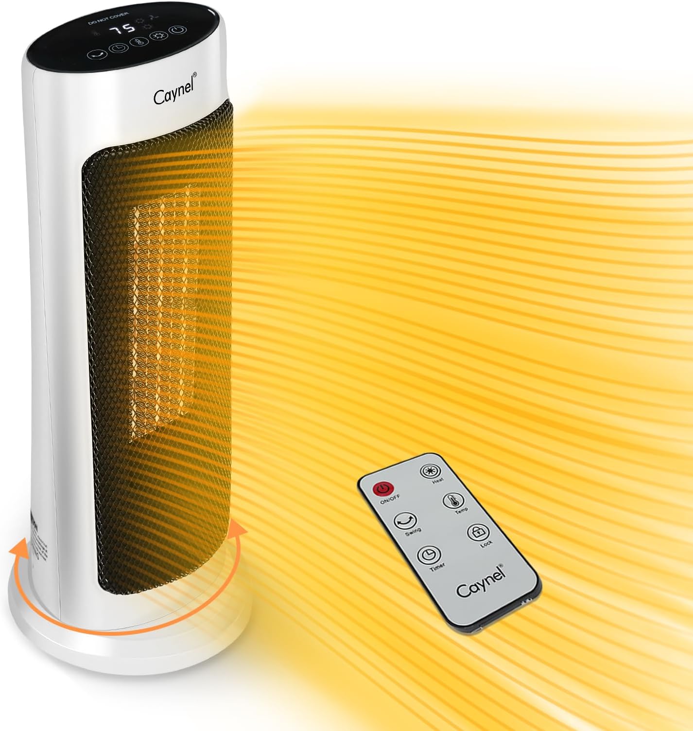 Amazon.com: Comfort Zone Oscillating Indoor Space Heater, Portable ...